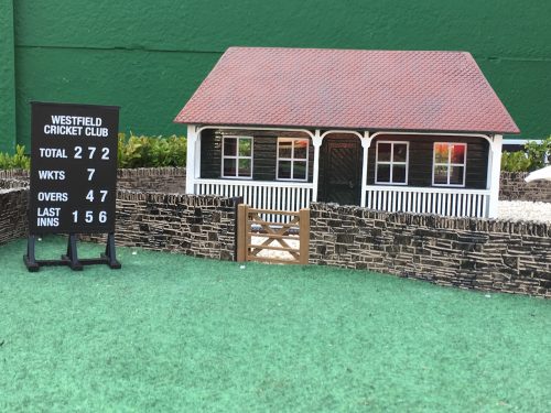 16mm Cricket Pavilion and Scoreboard – Brunel Models
