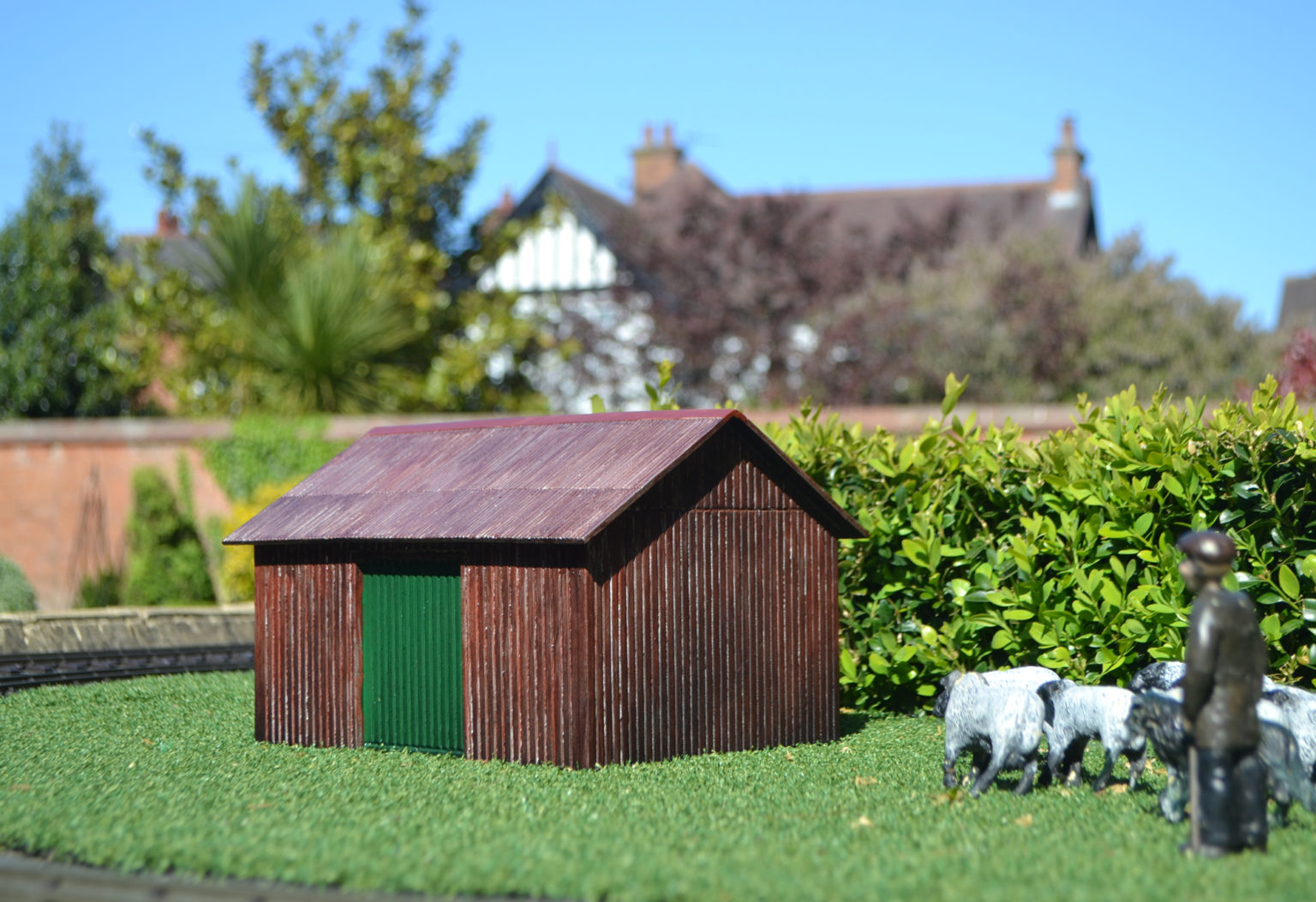 G Scale Corrugated Iron Lineside Building – Brunel Models