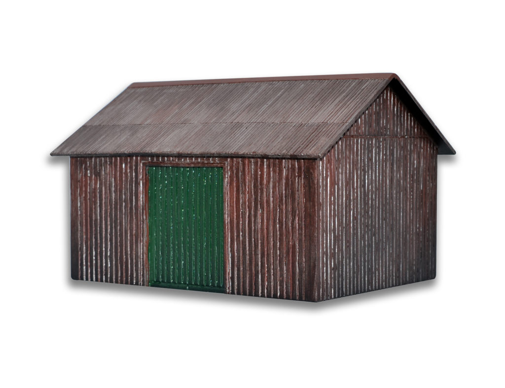 G Scale Corrugated Iron Lineside Building – Brunel Models