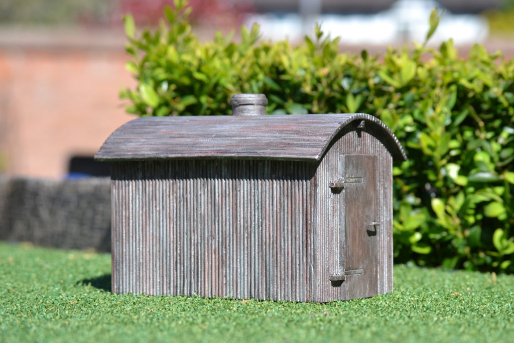 16MM Corrugated Iron Hut – Brunel Models