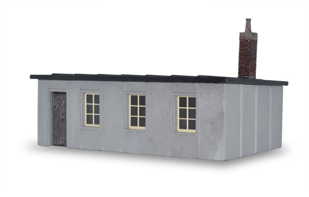 GAUGE 1 Concrete Lineside Building (Flat Roof) – Brunel Models