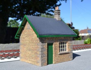 Gauge 1 Stone Lineside Building – Pitched Roof – Brunel Models