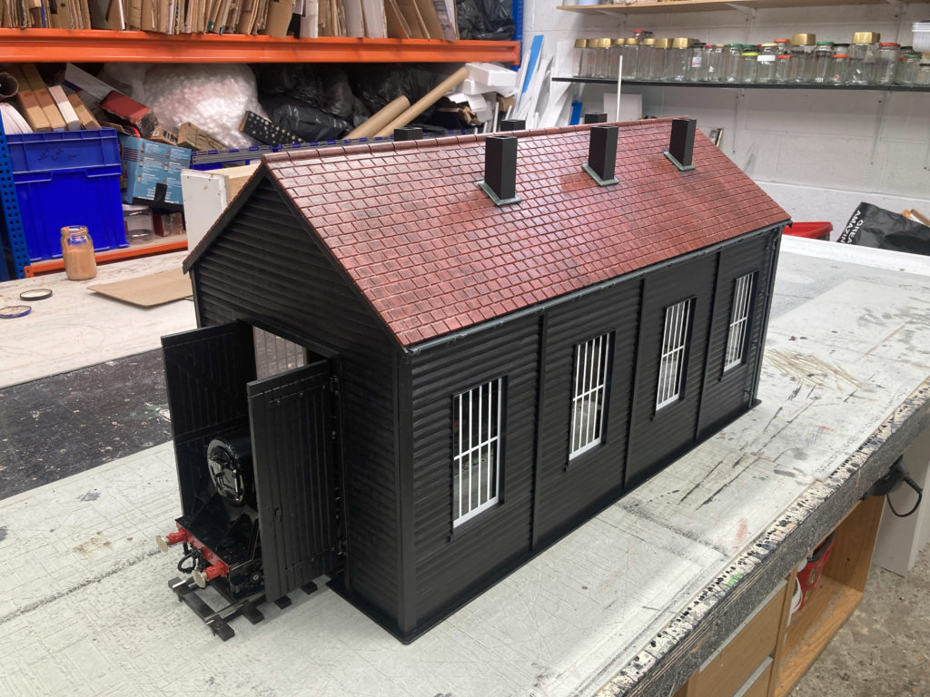 TIMBER LOCO SHED – Brunel Models