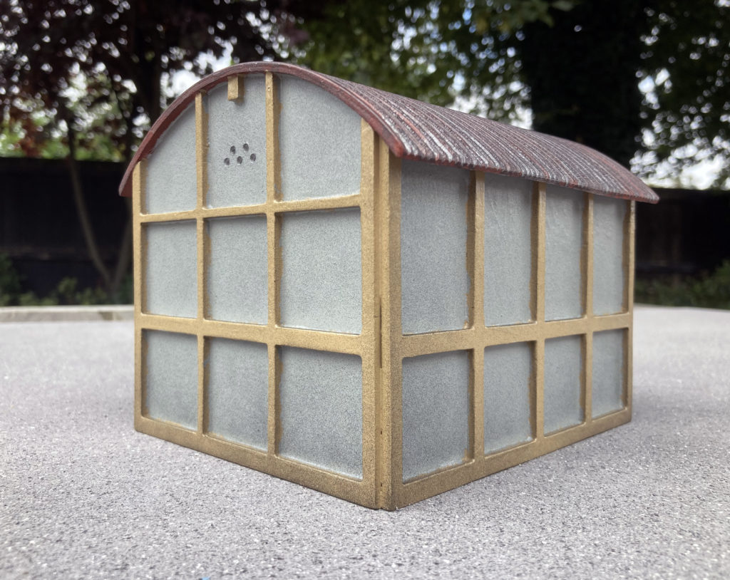 GAUGE 3 Asbestos and Timber Lineside Hut – Brunel Models